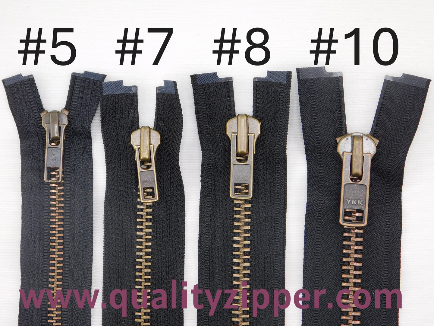 YKK® Zippers | Quality Zipper Supply, Inc. – Qualityzippersupply