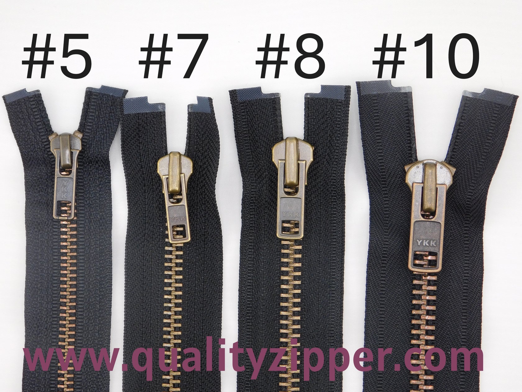 YKK® Zippers | Quality Zipper Supply, Inc. – Qualityzippersupply