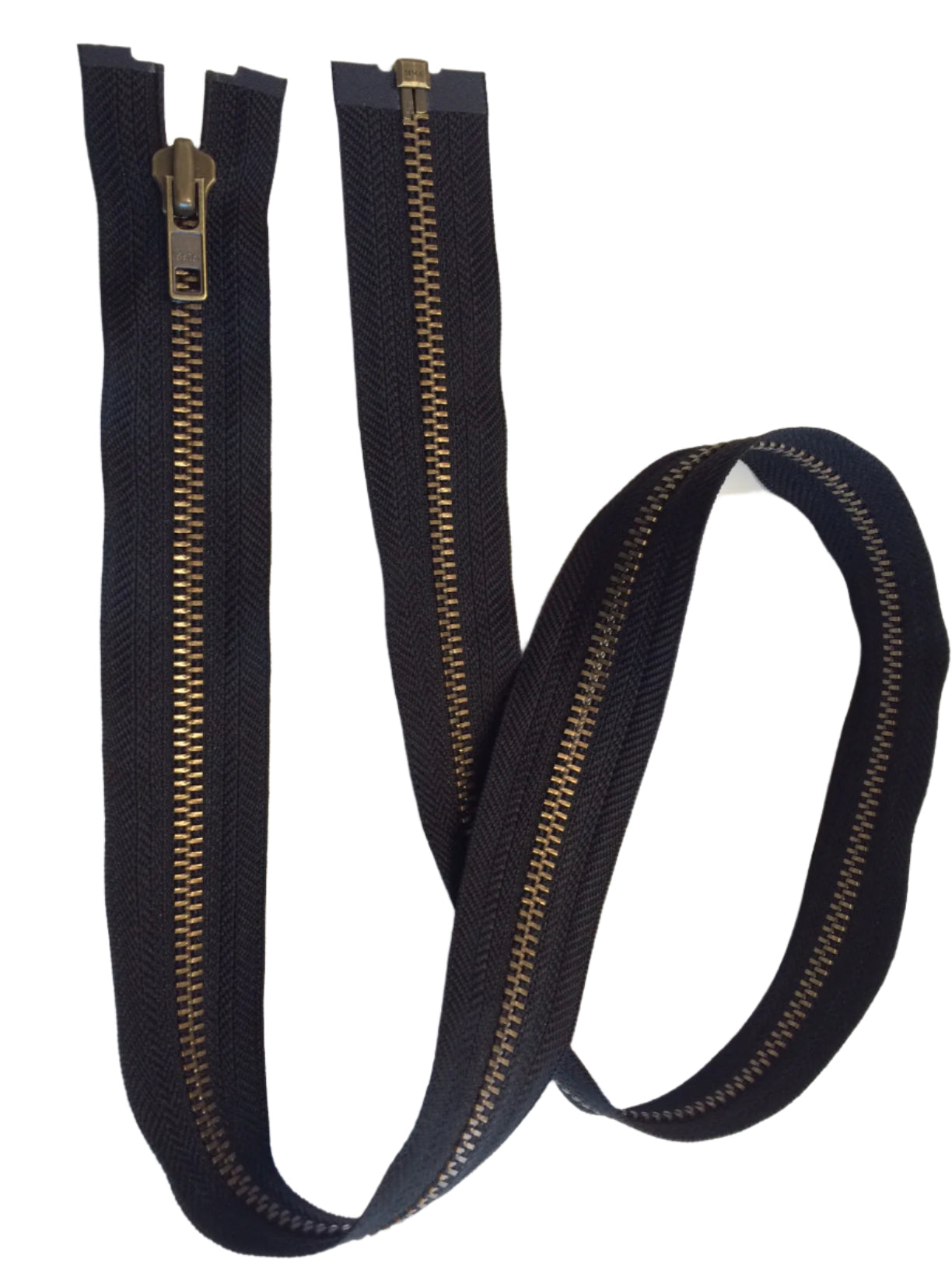 (1-A) YKK® Antique Brass, Antique Nickel, Oxidized Black Jacket Zipper ...